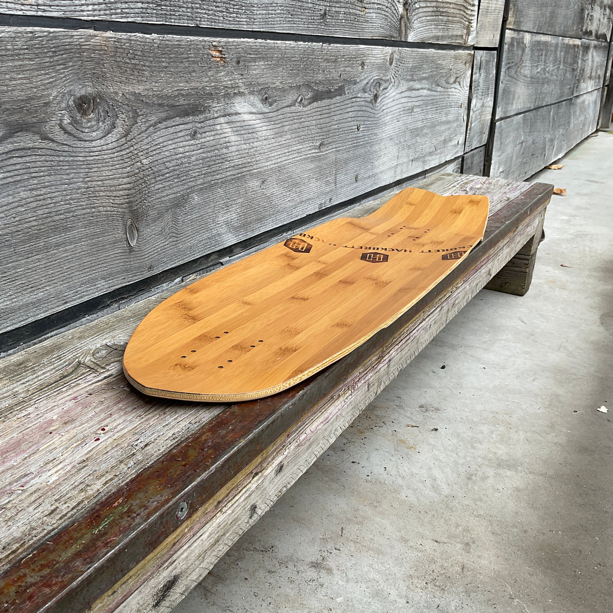 Hackbrett Surfskate 32" Bambus | Layback Skateshop